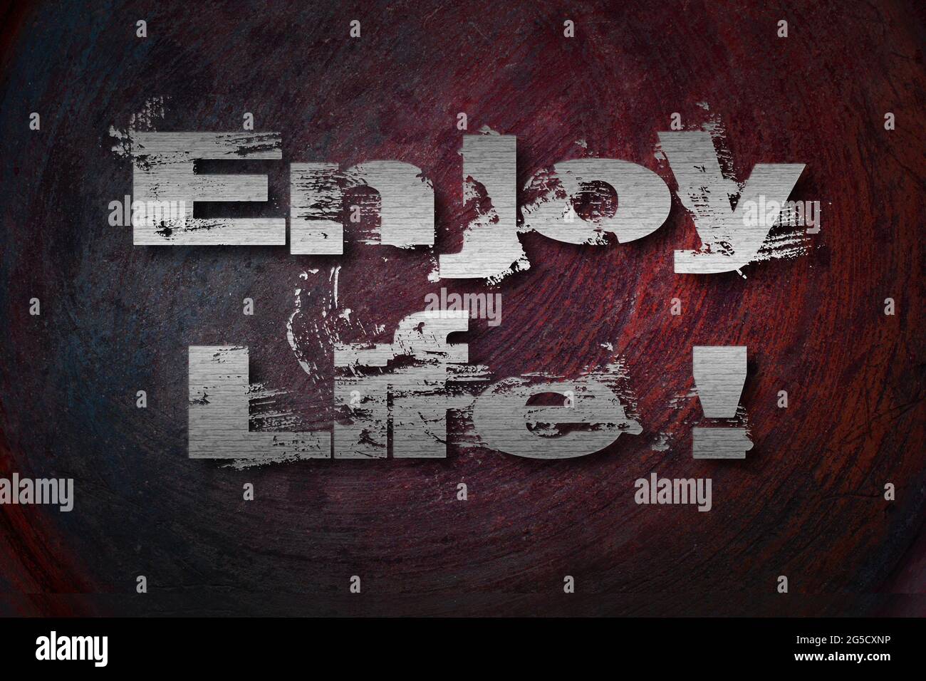 Enjoy Life Concept text on background Stock Photo - Alamy