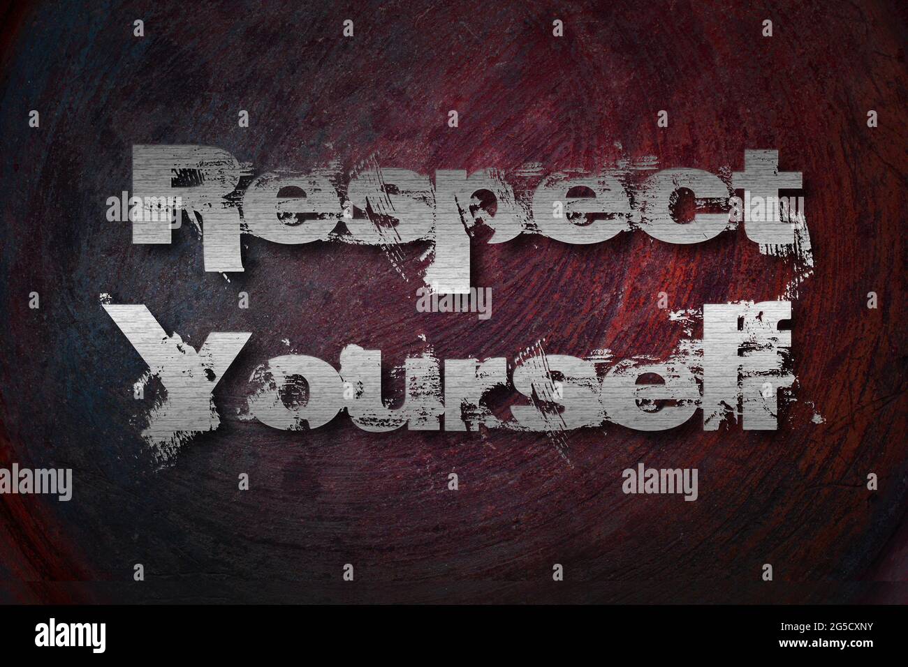 Respect Yourself Concept text on background Stock Photo - Alamy