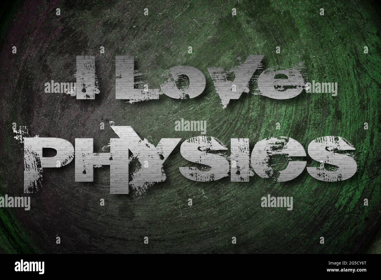 I Love Physics Concept text on background Stock Photo - Alamy