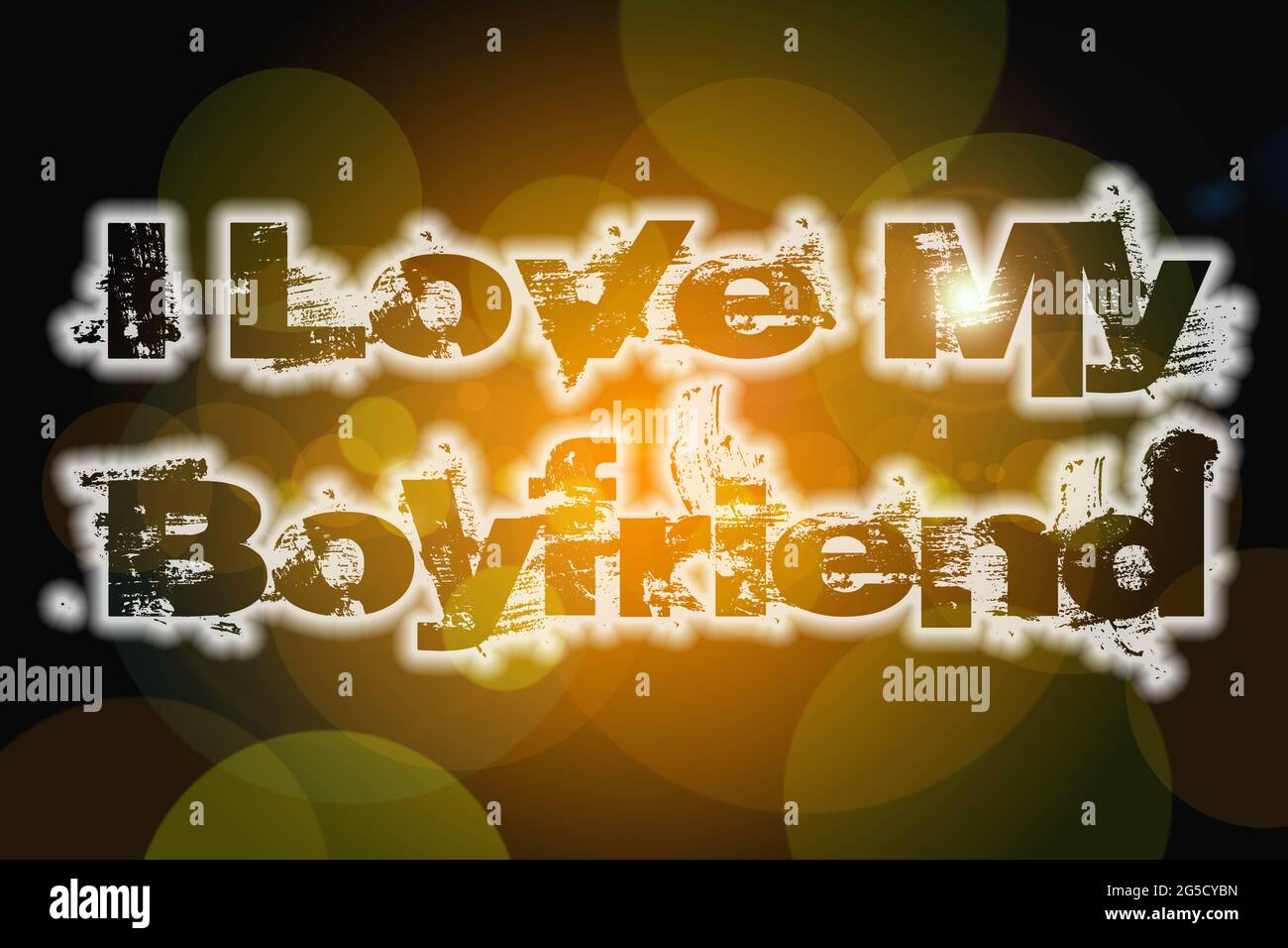 I love my boyfriend hi-res stock photography and images - Alamy