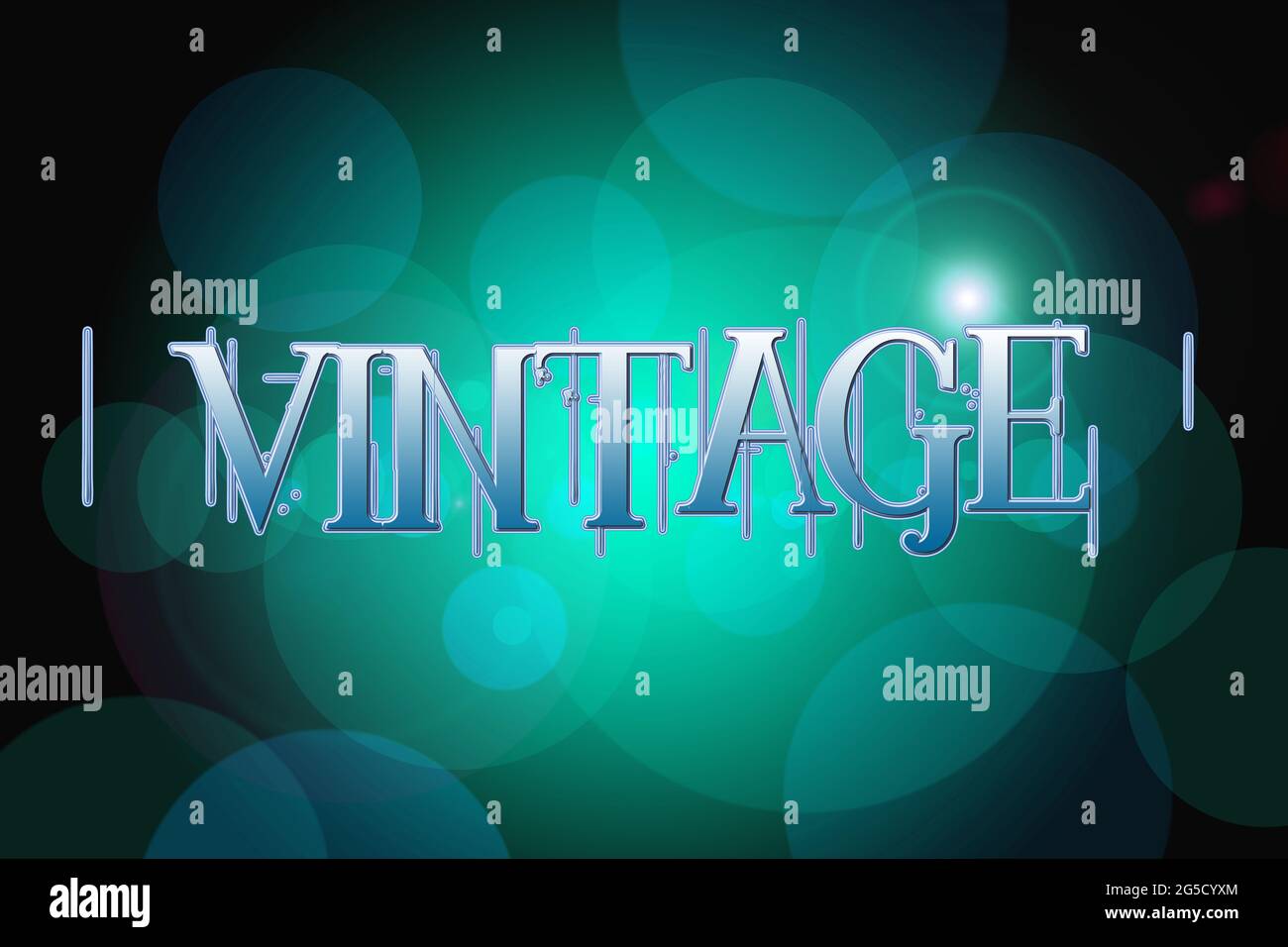 Vintage word hi-res stock photography and images - Alamy
