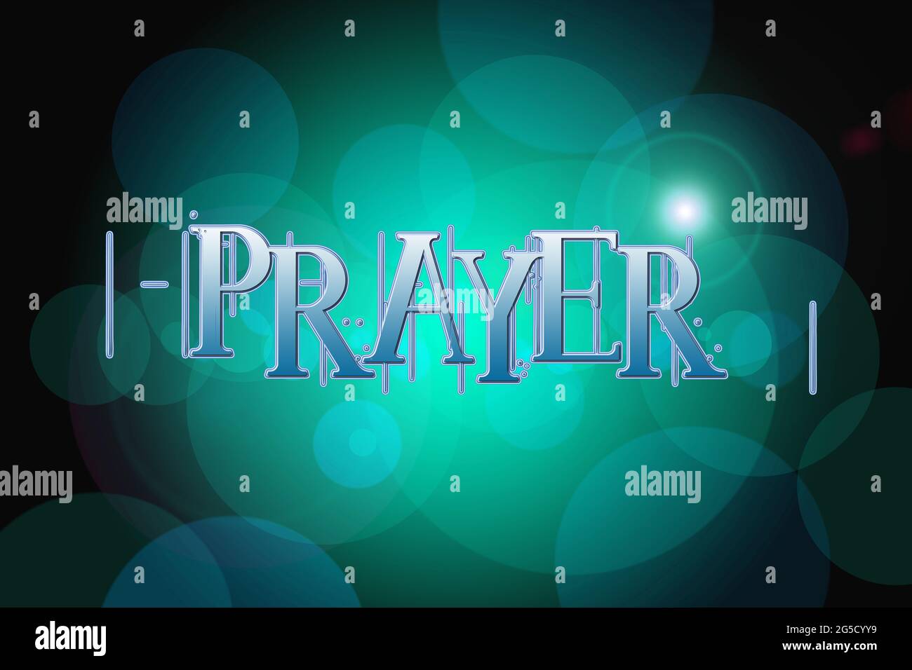 Prayer word on vintage bokeh background, concept sign idea Stock Photo ...