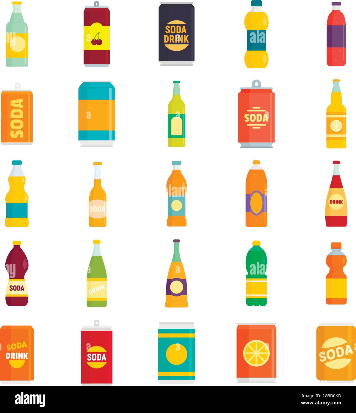 Coconut soda Stock Vector Images - Alamy