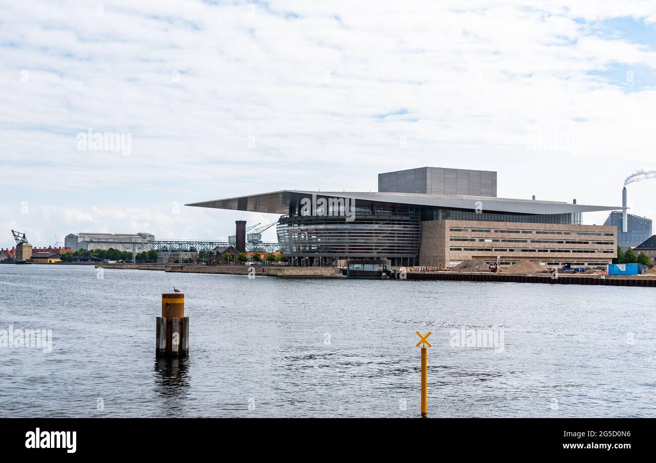 Copenhagen royal theatre denmark architecture hi-res stock photography ...