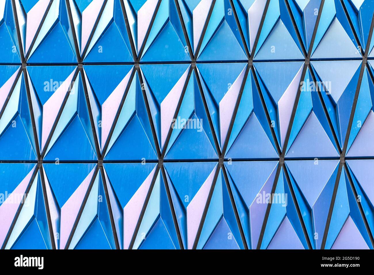 Abstract architecture detail of the Ryerson Student Centre in the ...