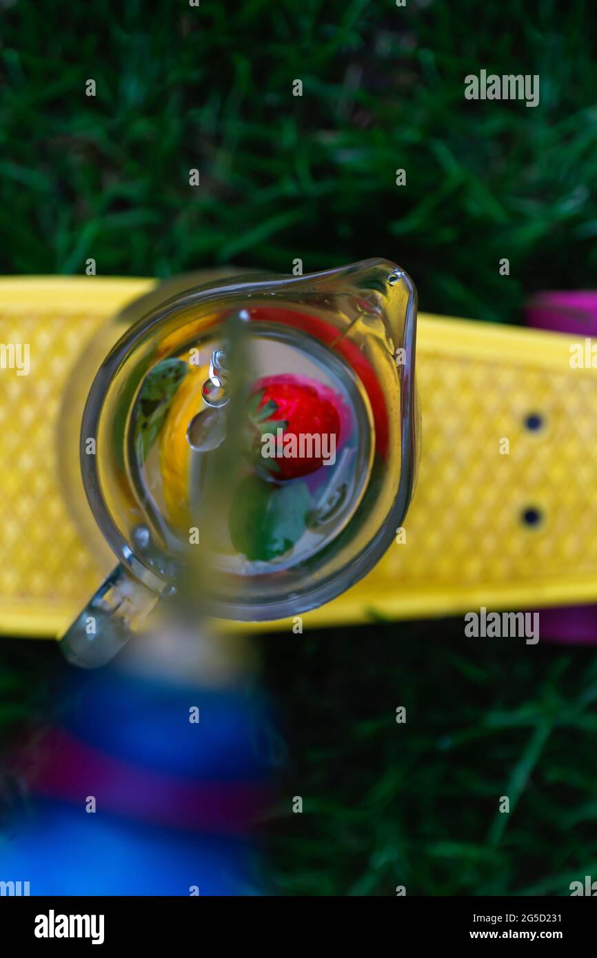 Pouring fresh lemonade from hi-res stock photography and images - Alamy