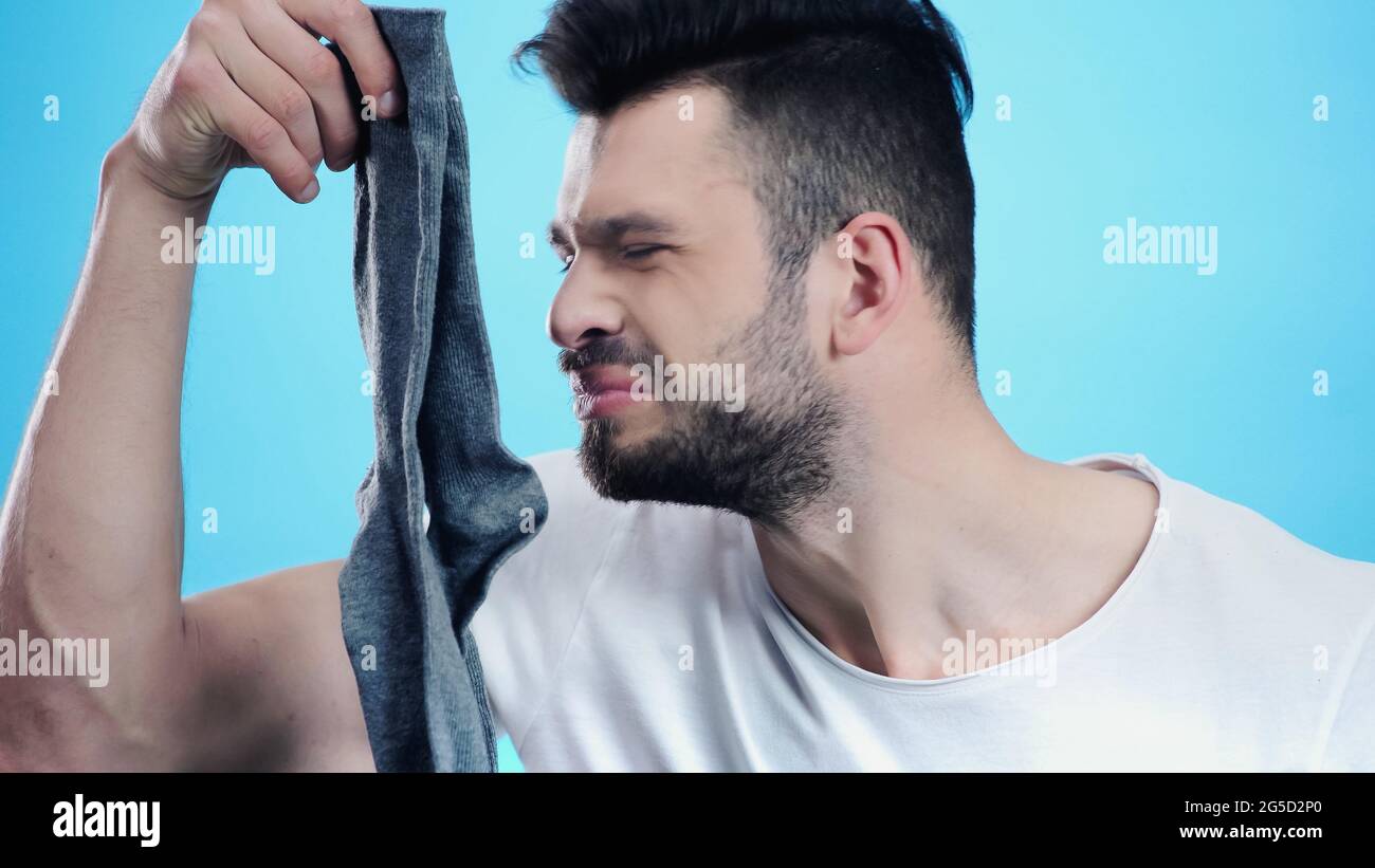 Smelling sock hi-res stock photography and images - Alamy