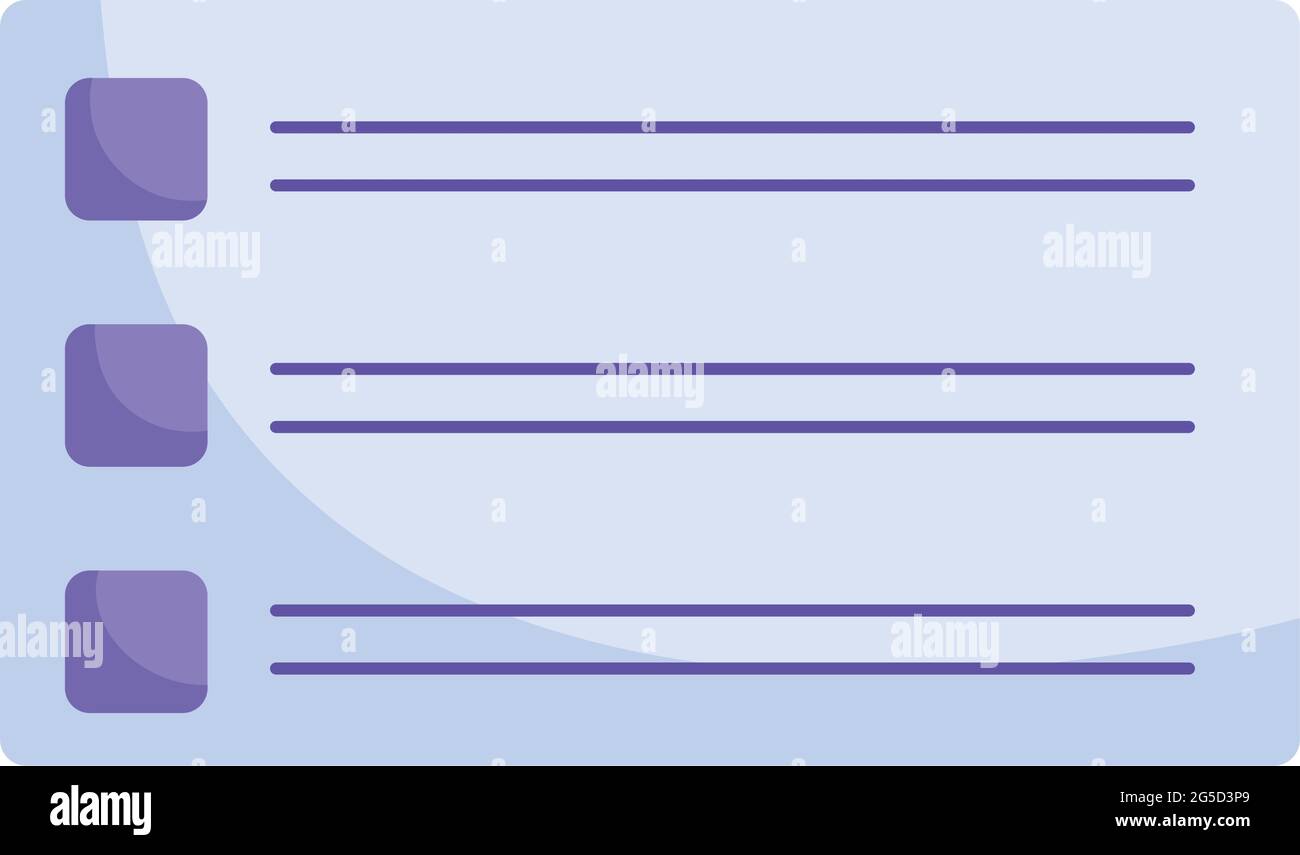 paper information form Stock Vector Image & Art - Alamy