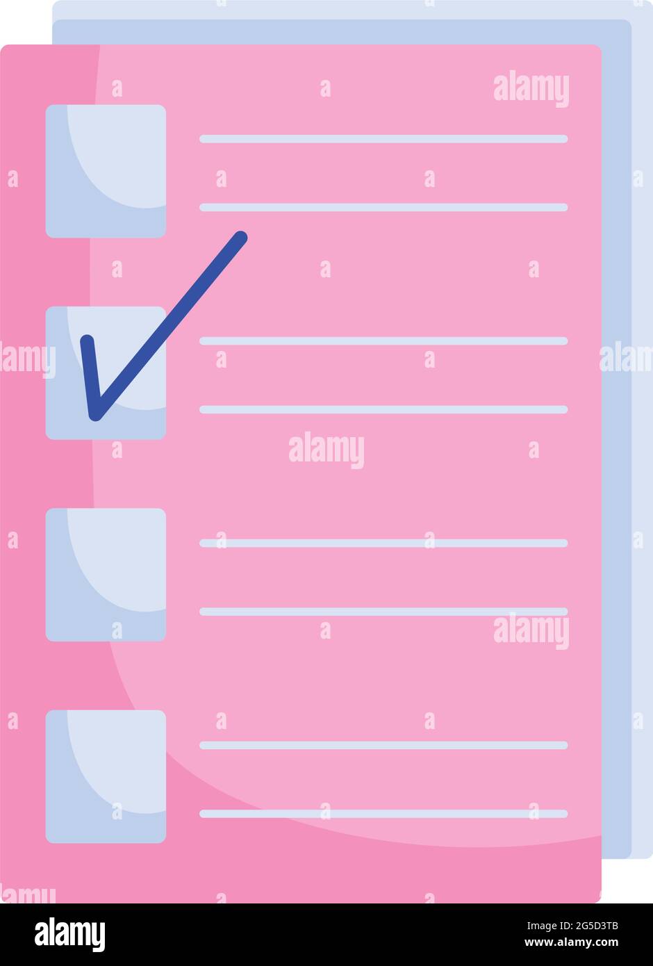 checklist select information Stock Vector Image & Art - Alamy