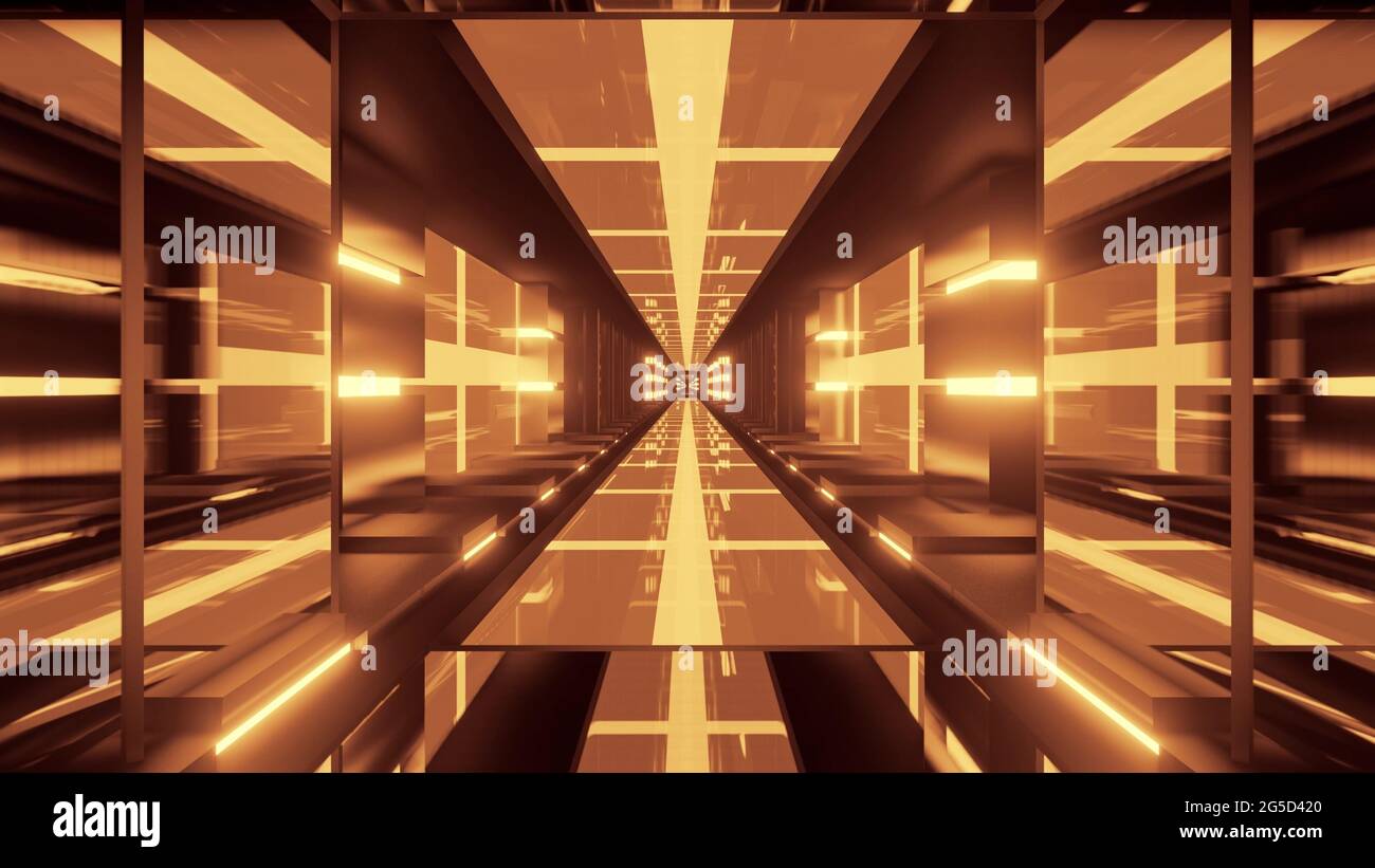 Golden 3d glass hi-res stock photography and images - Alamy