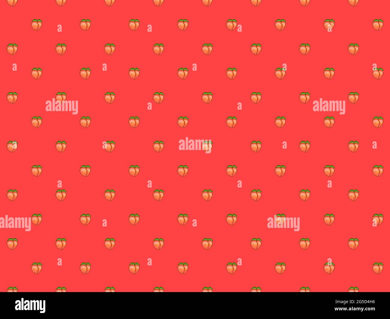 Pixel peach background - seamless pattern Stock Photo - Alamy