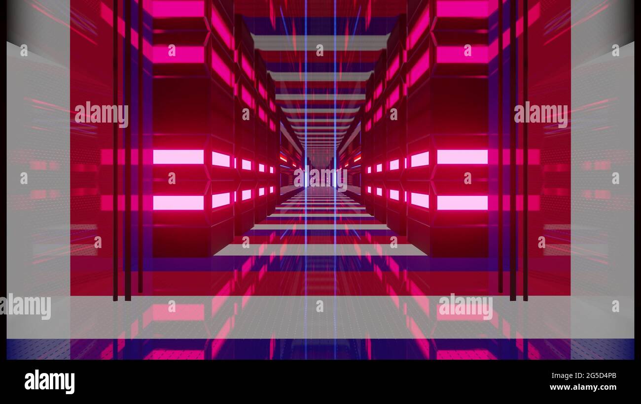 France neon flag in 4K UHD 3d illustration Stock Photo - Alamy