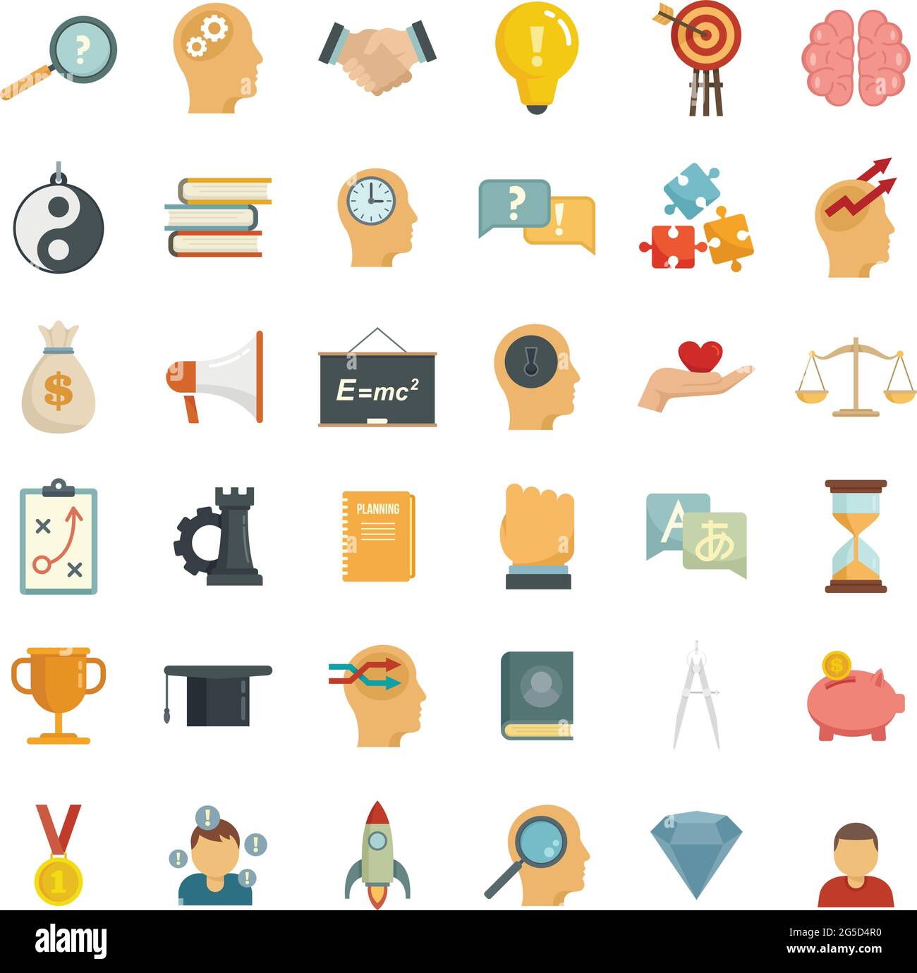 Life skills icons Stock Vector Images - Alamy