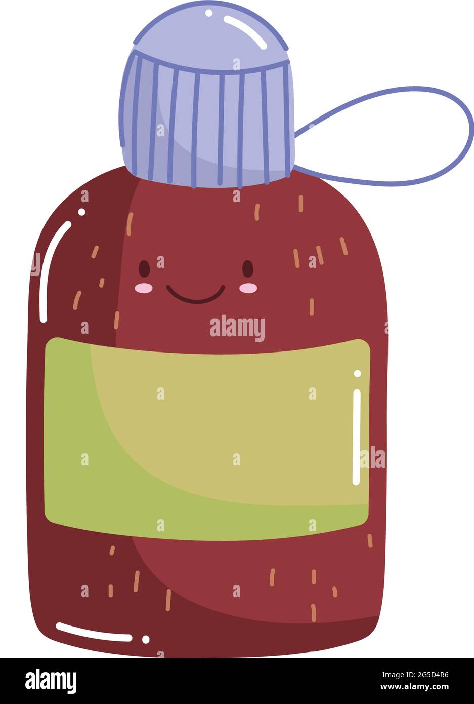 cute water bottle Stock Vector Image & Art - Alamy