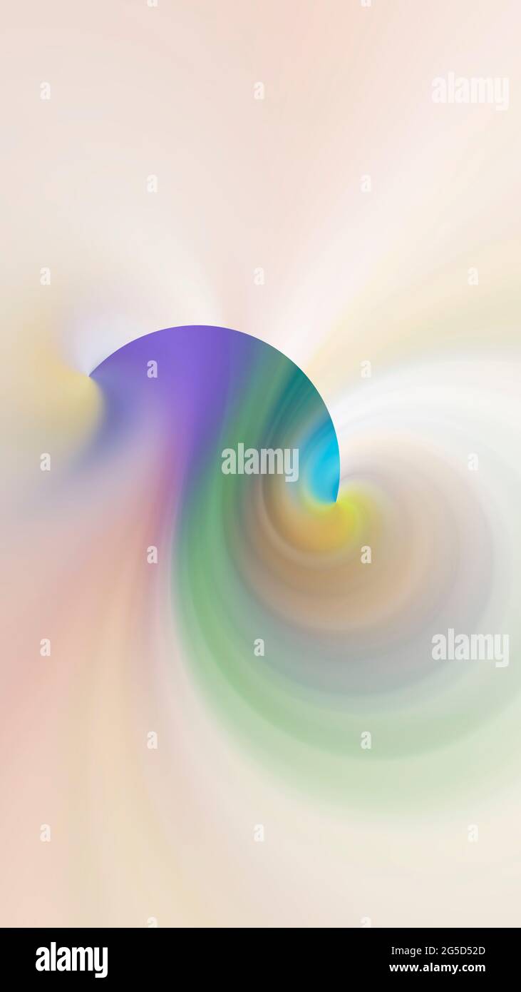 abstract blurred gradient pastel colors twist color streams yellow ...