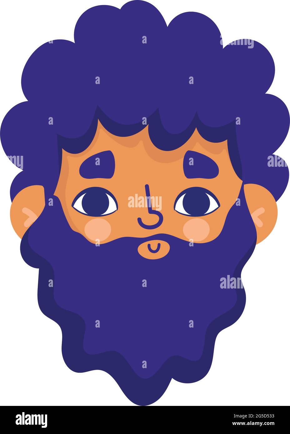 afro man face Stock Vector Image & Art - Alamy