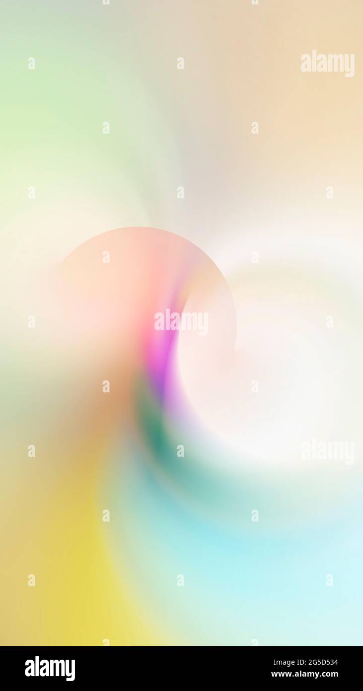 abstract blurred gradient pastel colors twist color streams yellow ...