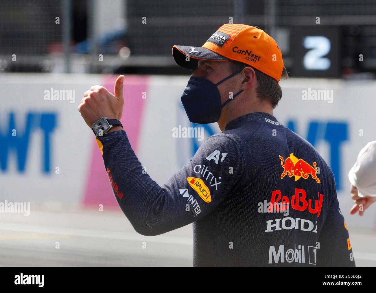 Max verstappen face hi-res stock photography and images - Alamy