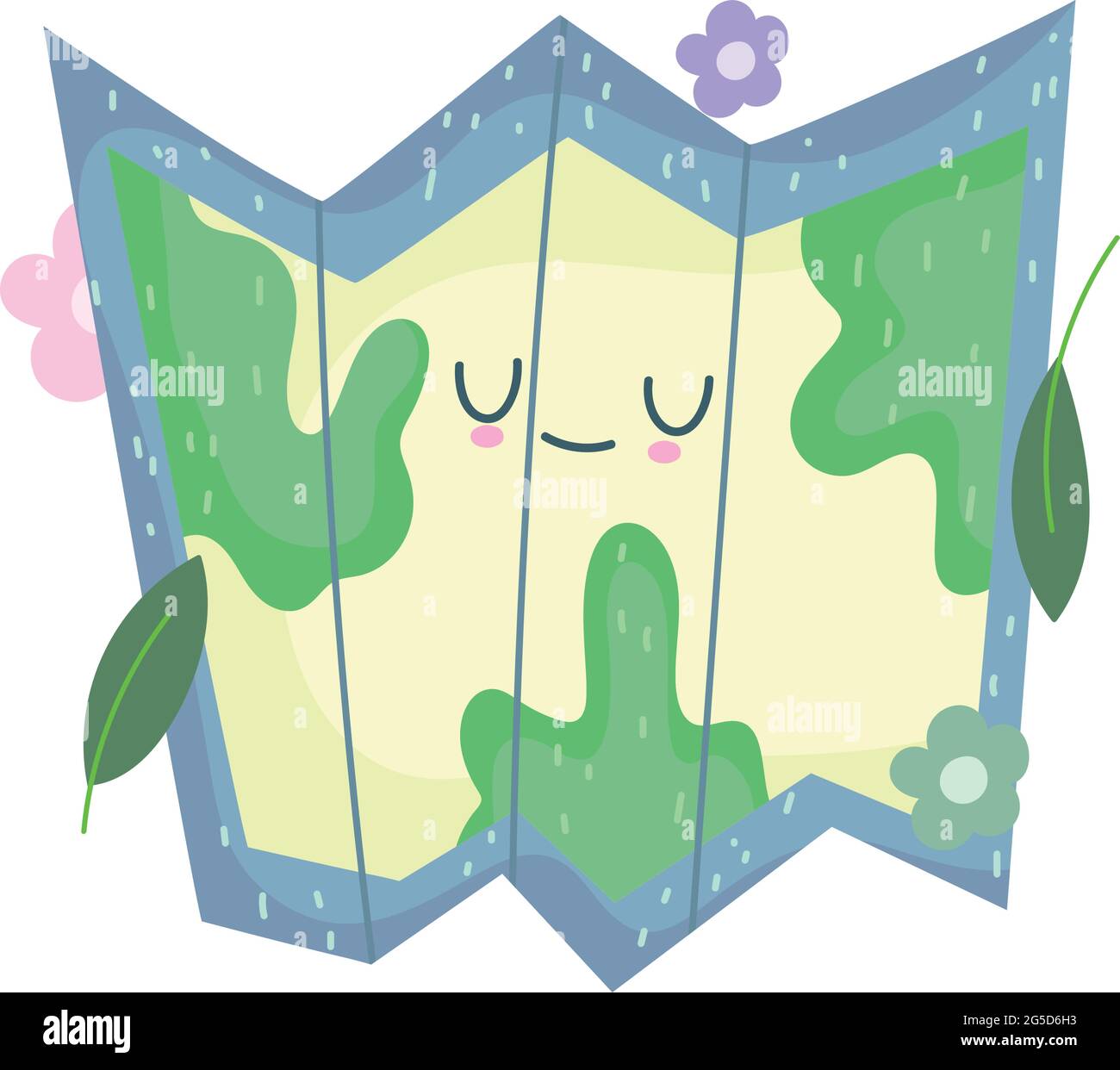 cute map travel Stock Vector Image & Art - Alamy