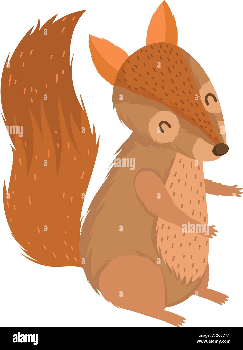 squirrel wildlife cartoon Stock Vector Image & Art - Alamy