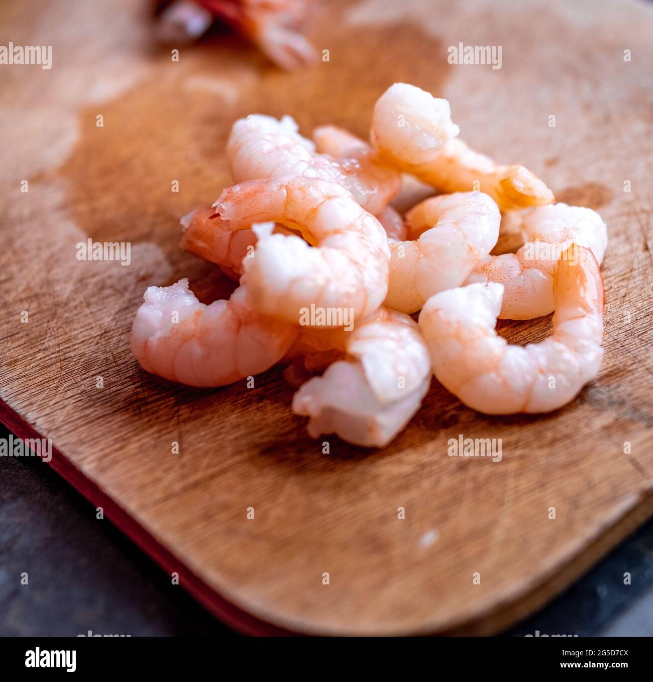 King prawn tails hi-res stock photography and images - Alamy