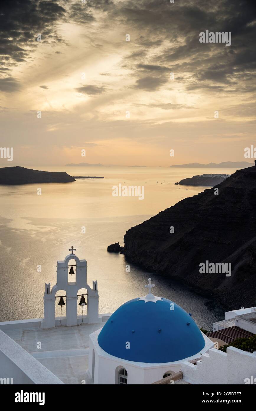 Three bells of thira hi-res stock photography and images - Alamy