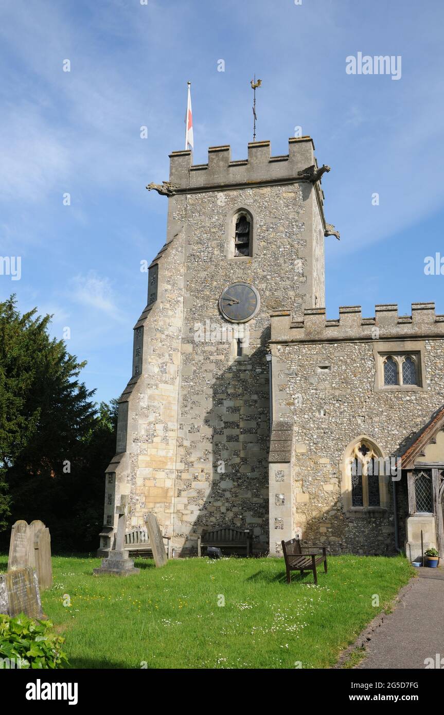 All Saints Church, Buckland, Buckinghamshire Stock Photo - Alamy