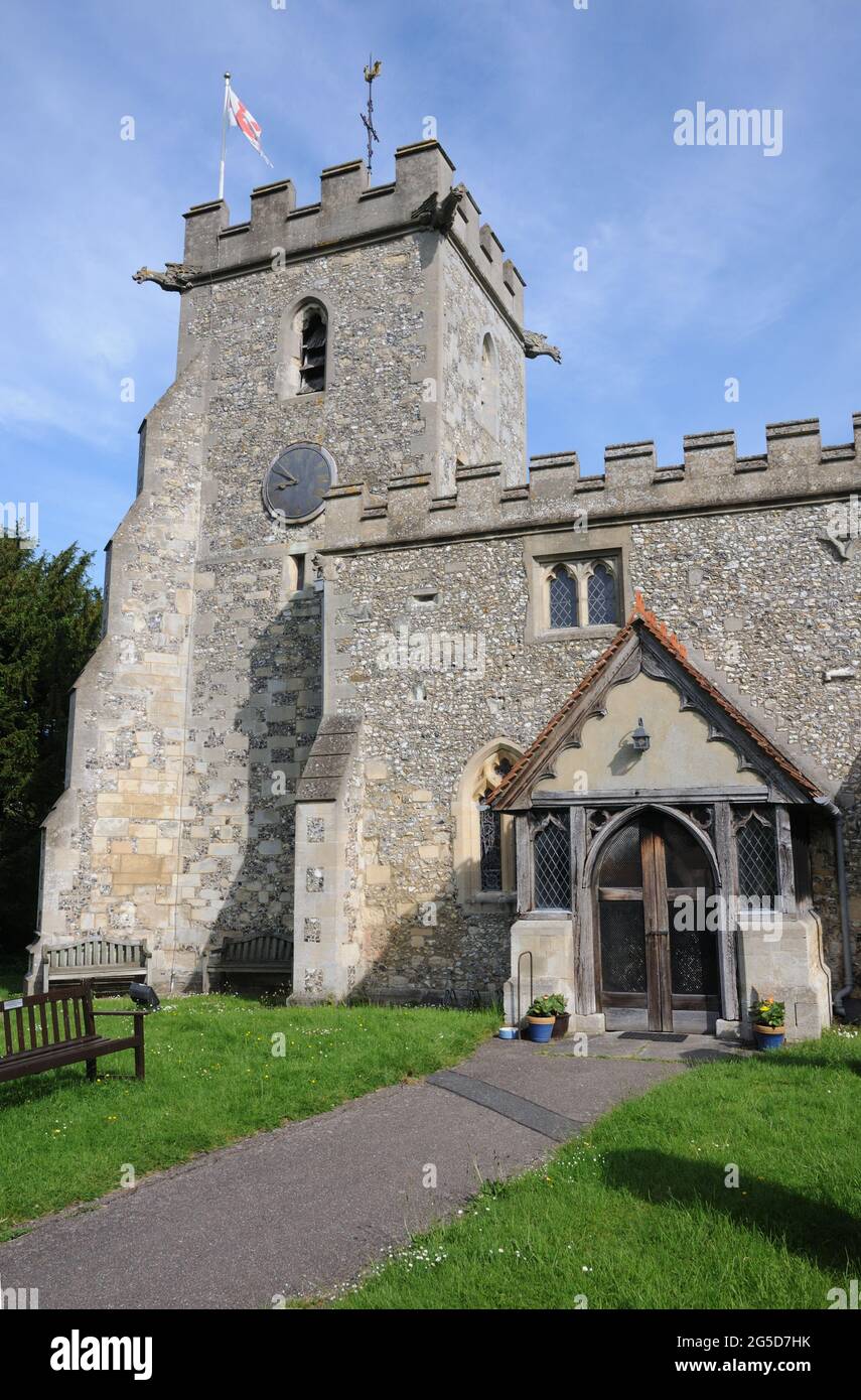 All Saints Church, Buckland, Buckinghamshire Stock Photo - Alamy