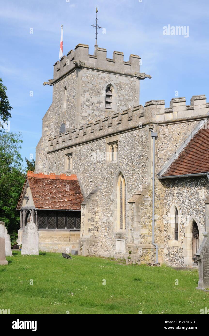All Saints Church, Buckland, Buckinghamshire Stock Photo - Alamy