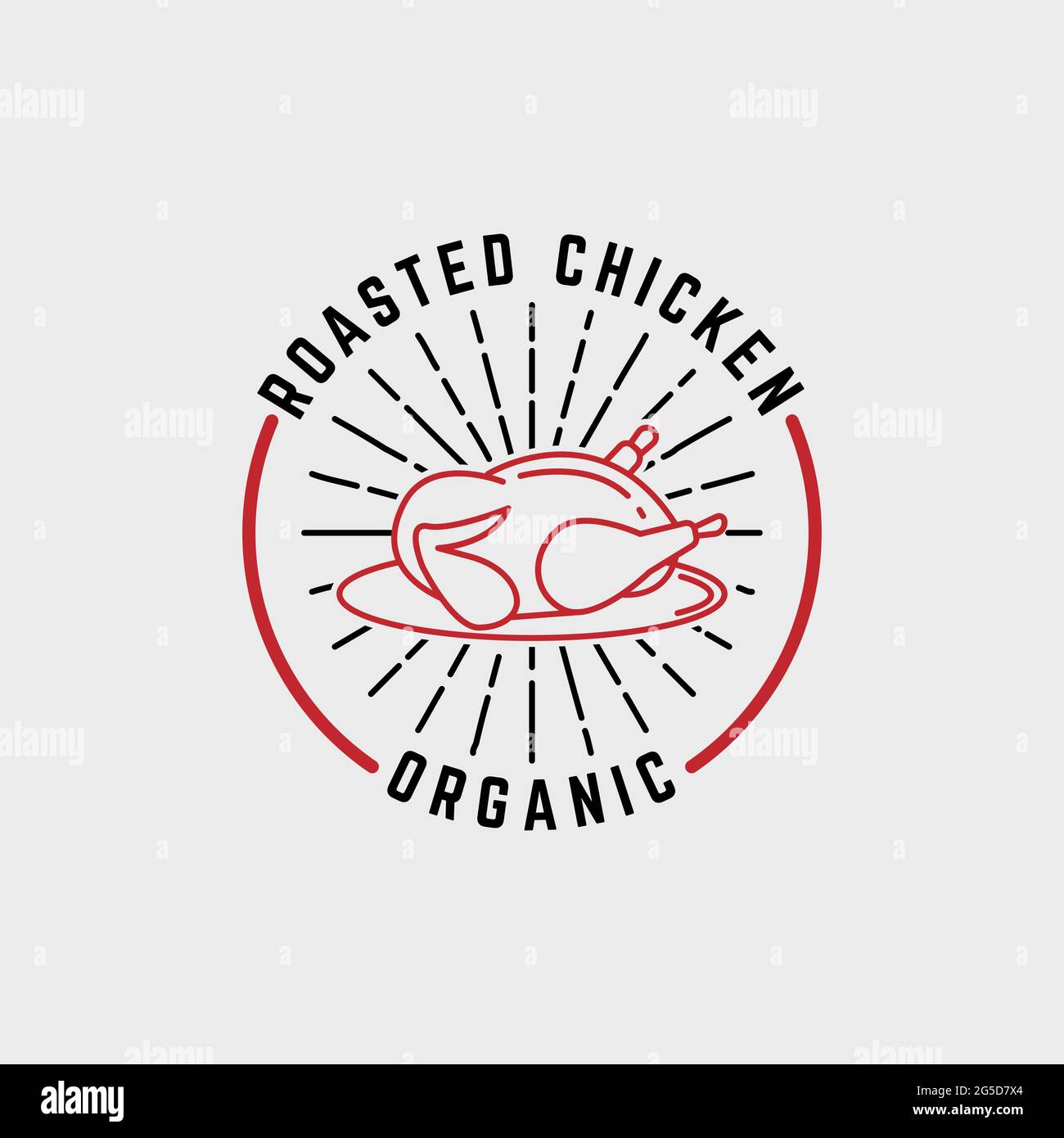 Roasted Chicken Logo Design