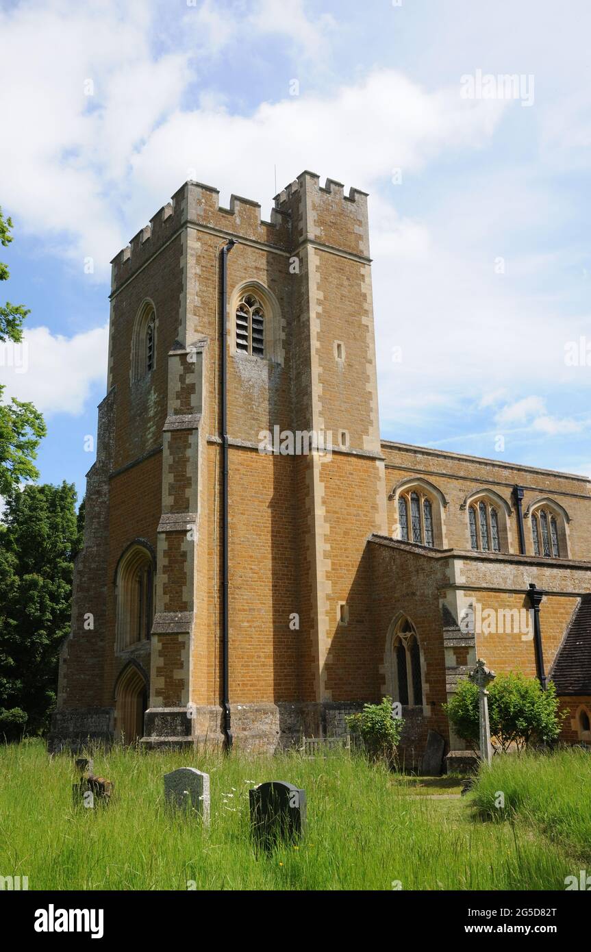 St Mary the Virgin Church, Mentmore, Buckinghamshire Stock Photo - Alamy