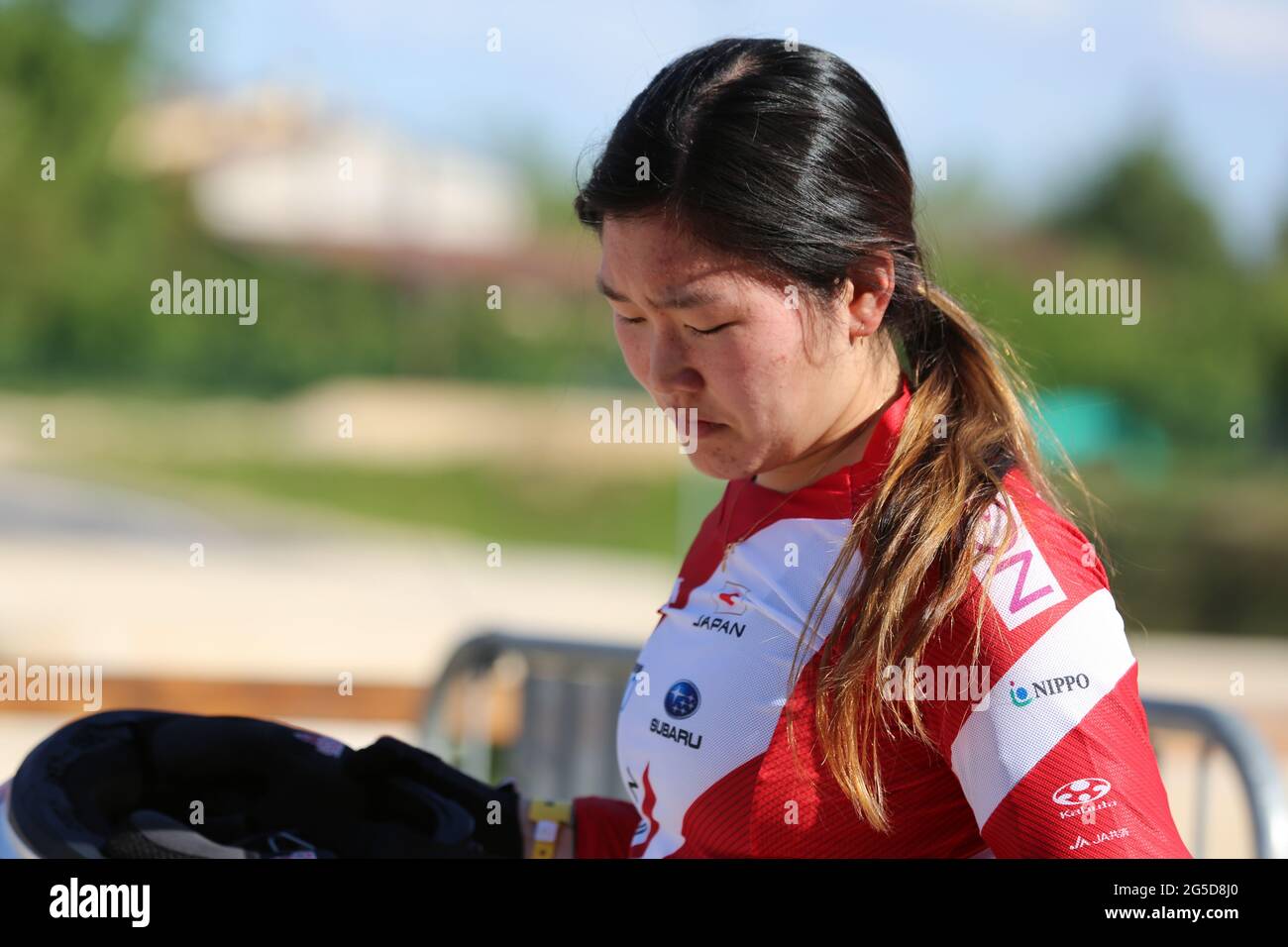 HATAKEYAMA Sae of Japan finishes third of the Women Elite UCI BMX ...