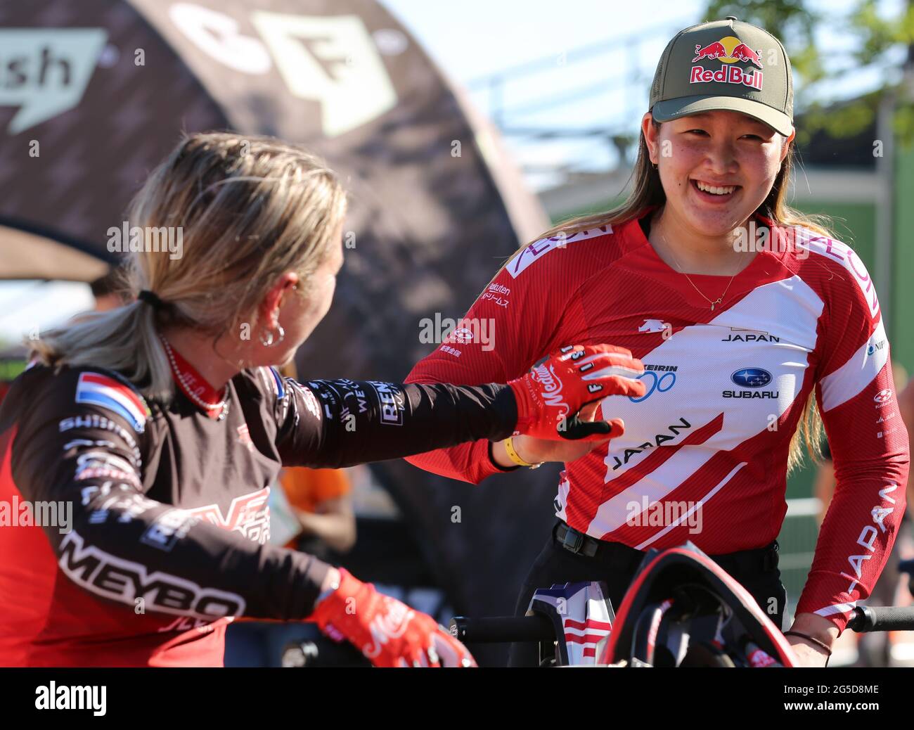 HATAKEYAMA Sae of Japan finishes third of the Women Elite UCI BMX ...