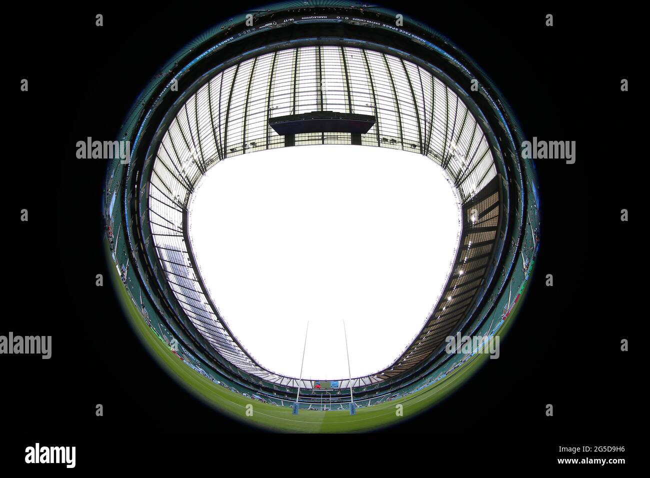 View inside twickenham stadium hi-res stock photography and images - Alamy