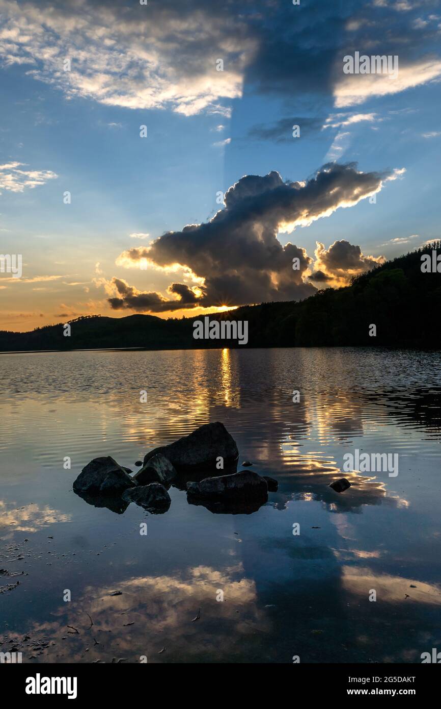 Castlewellan lake and forest park hi-res stock photography and images ...