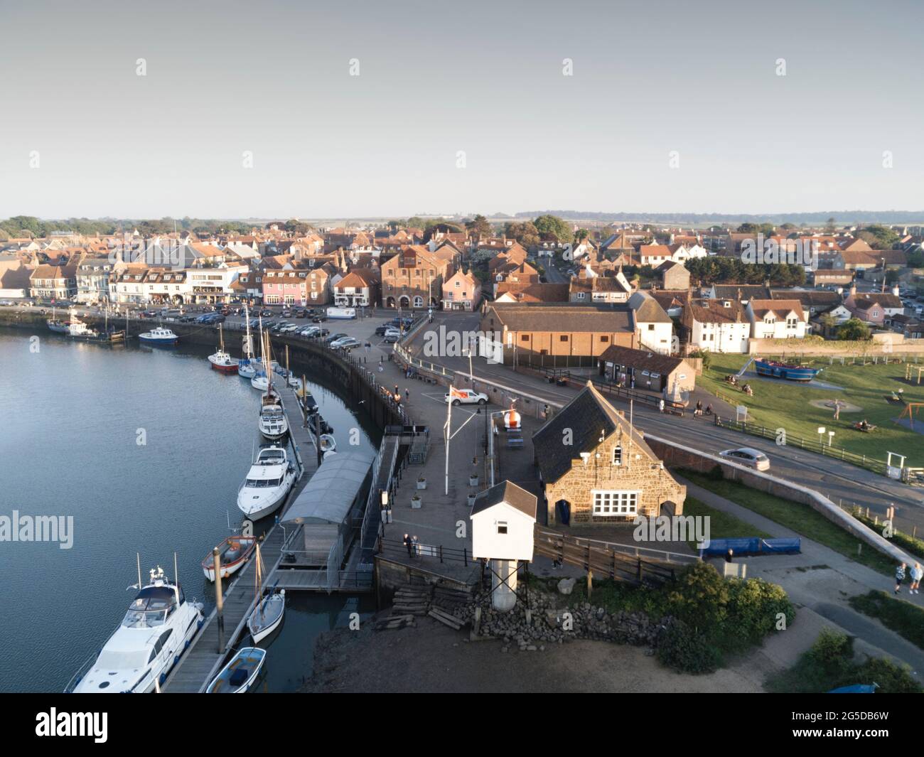 Wells Harbour is located in the town of Wells-next-the-Sea in the ...