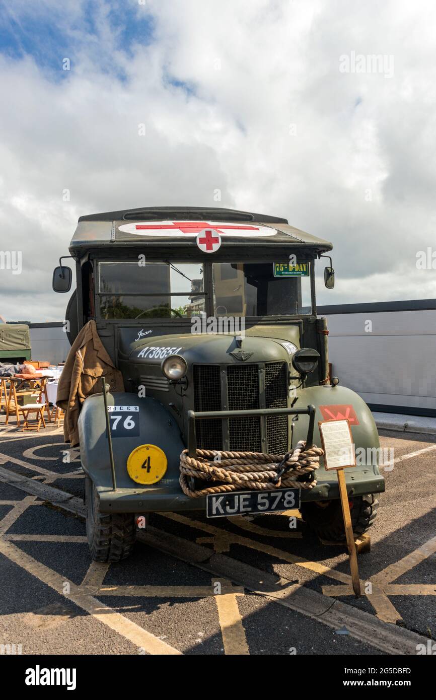 Austin 4 x 2 Type K2 Heavy Ambulance. Armed Forces Day 2021. Veterans ...