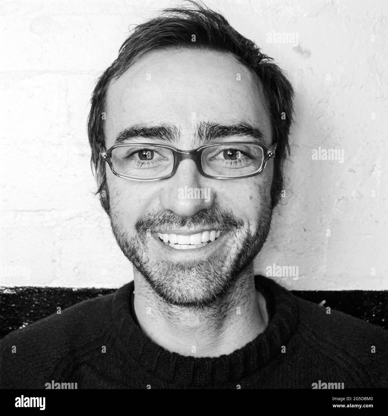 James Mercer musician and lead singer of The Shins, photographed ...