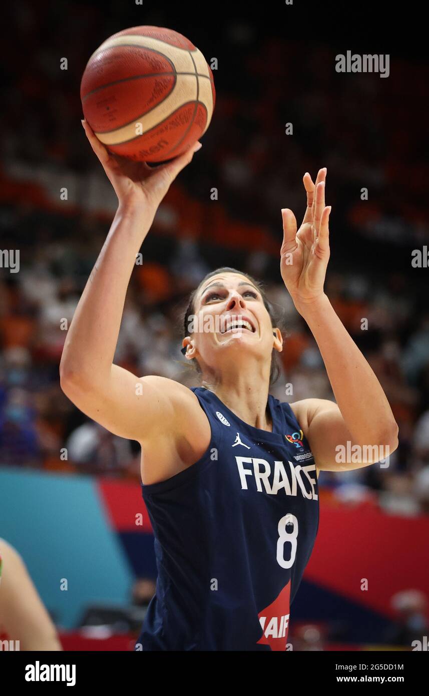 France's Helena Ciak pictured in action during the semi-final match ...