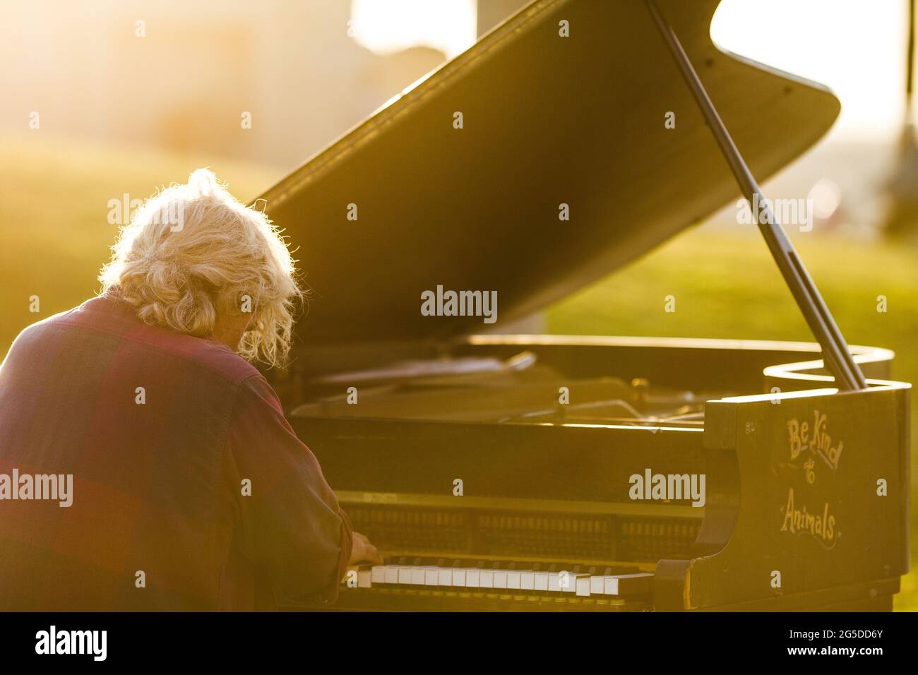 Person playing piano hi-res stock photography and images - Alamy