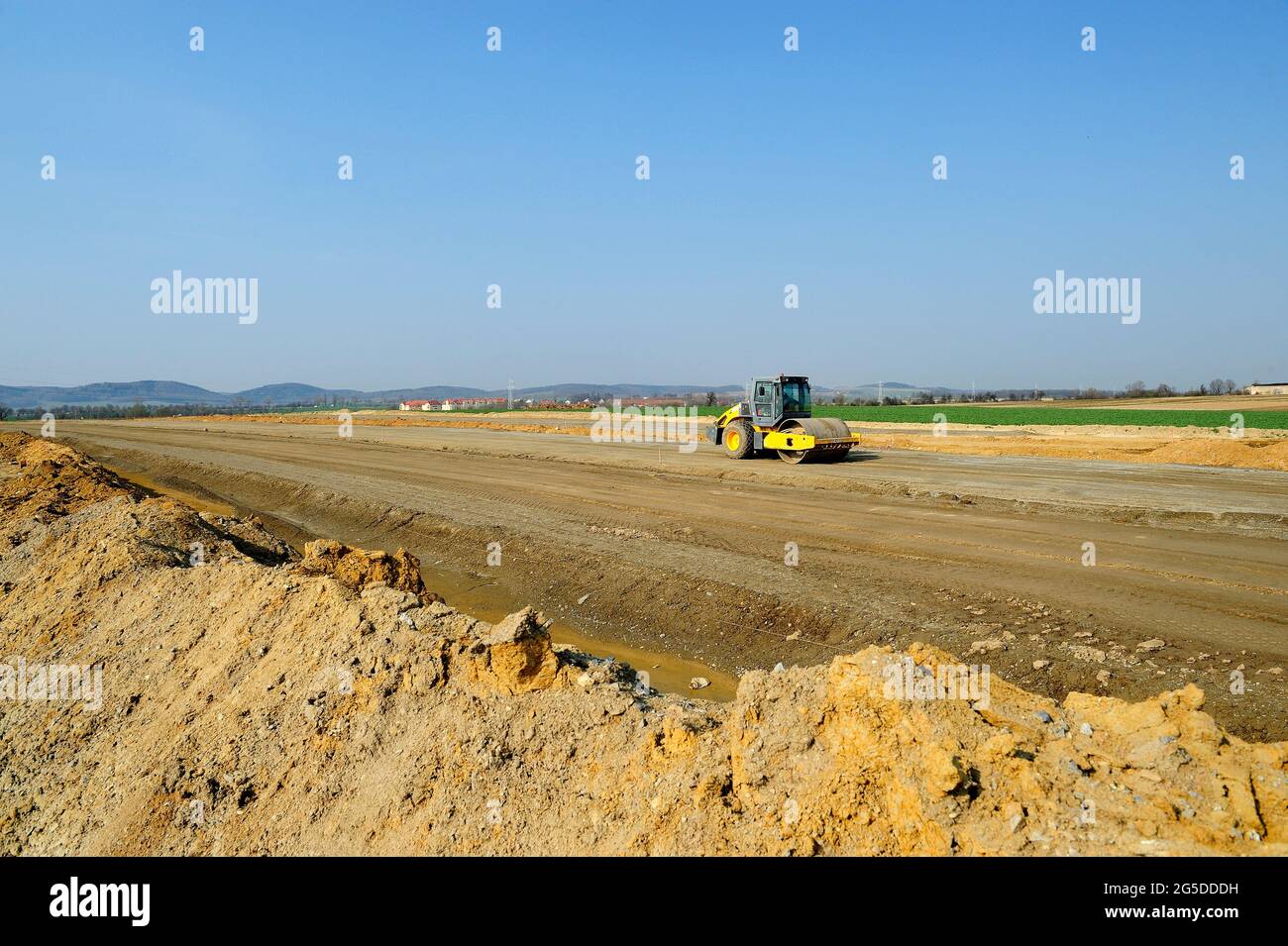 agriculture, blue, bright, colorful, colors, commercial, countryside ...