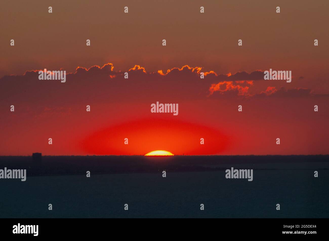 Rimini italian sunrise hi-res stock photography and images - Alamy