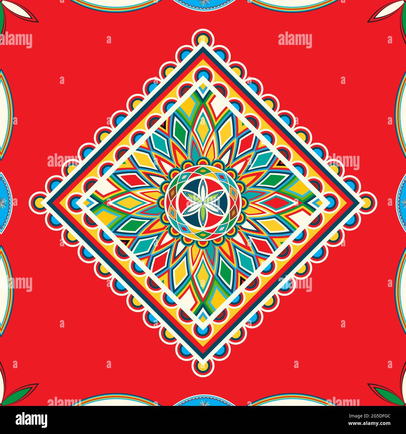 Najdi style vector seamless pattern Stock Vector Image & Art - Alamy