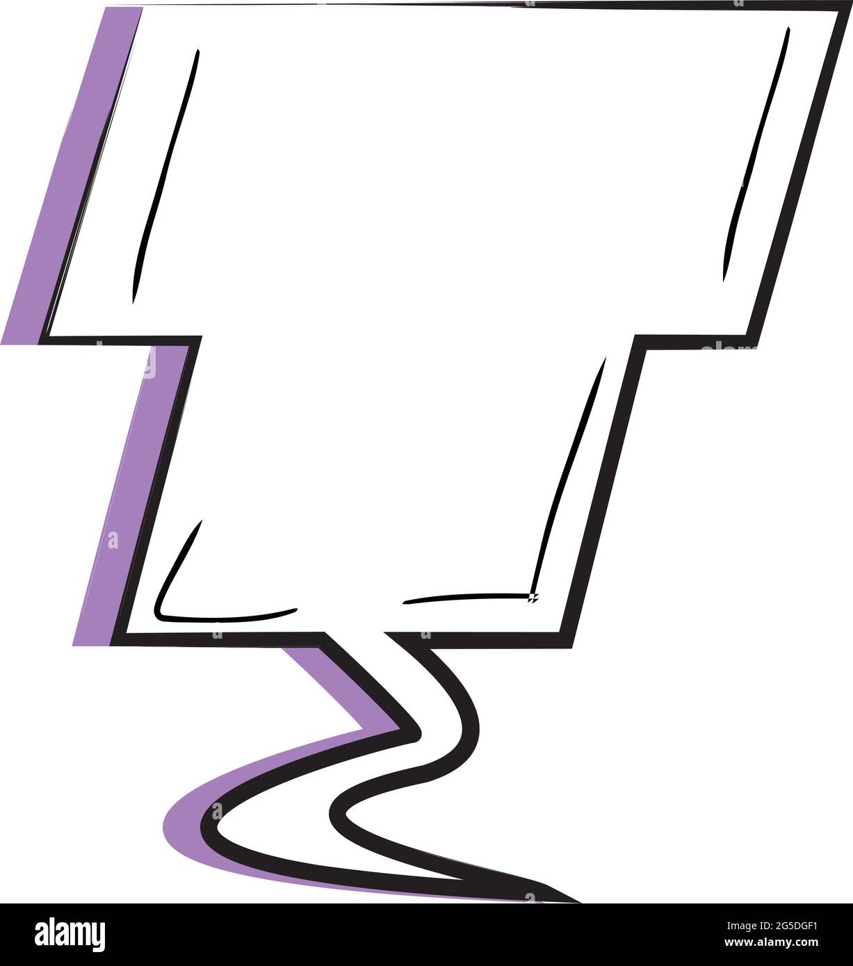 Empty chat bubble Stock Vector Images - Alamy