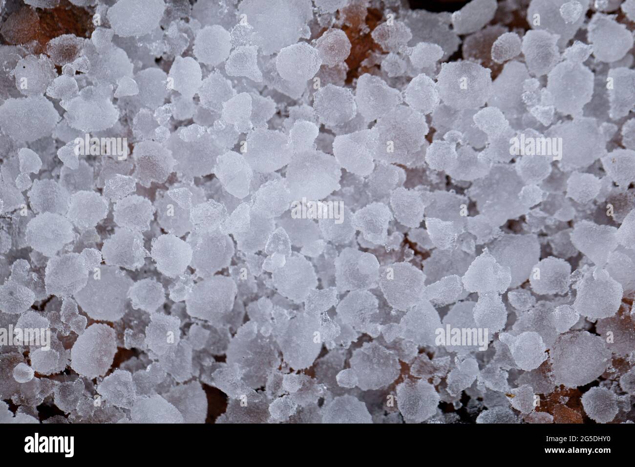 Hail storm grass hi-res stock photography and images - Alamy