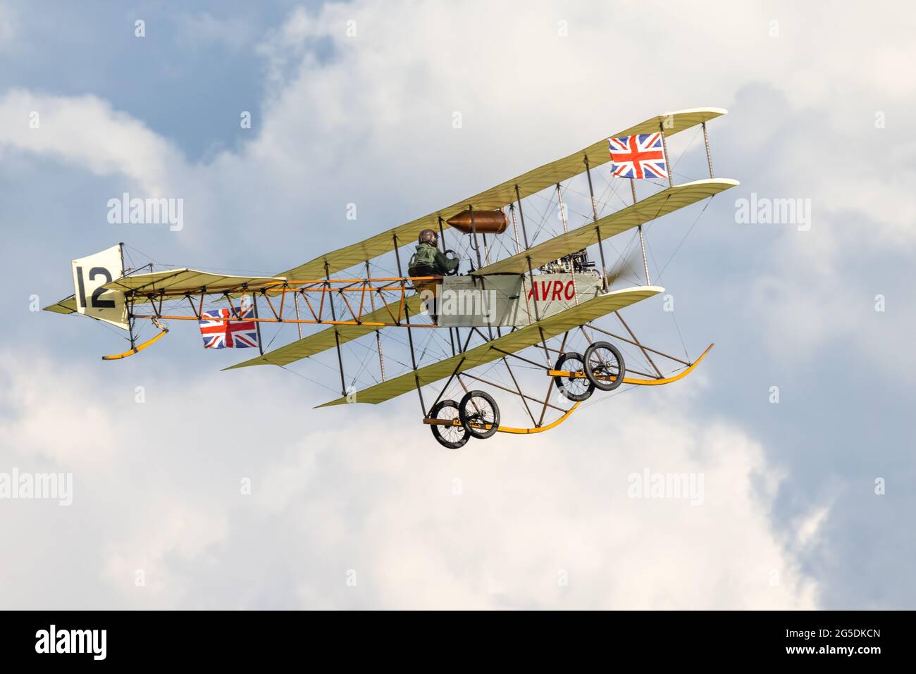 Vintage avro triplane aircraft hi-res stock photography and images - Alamy