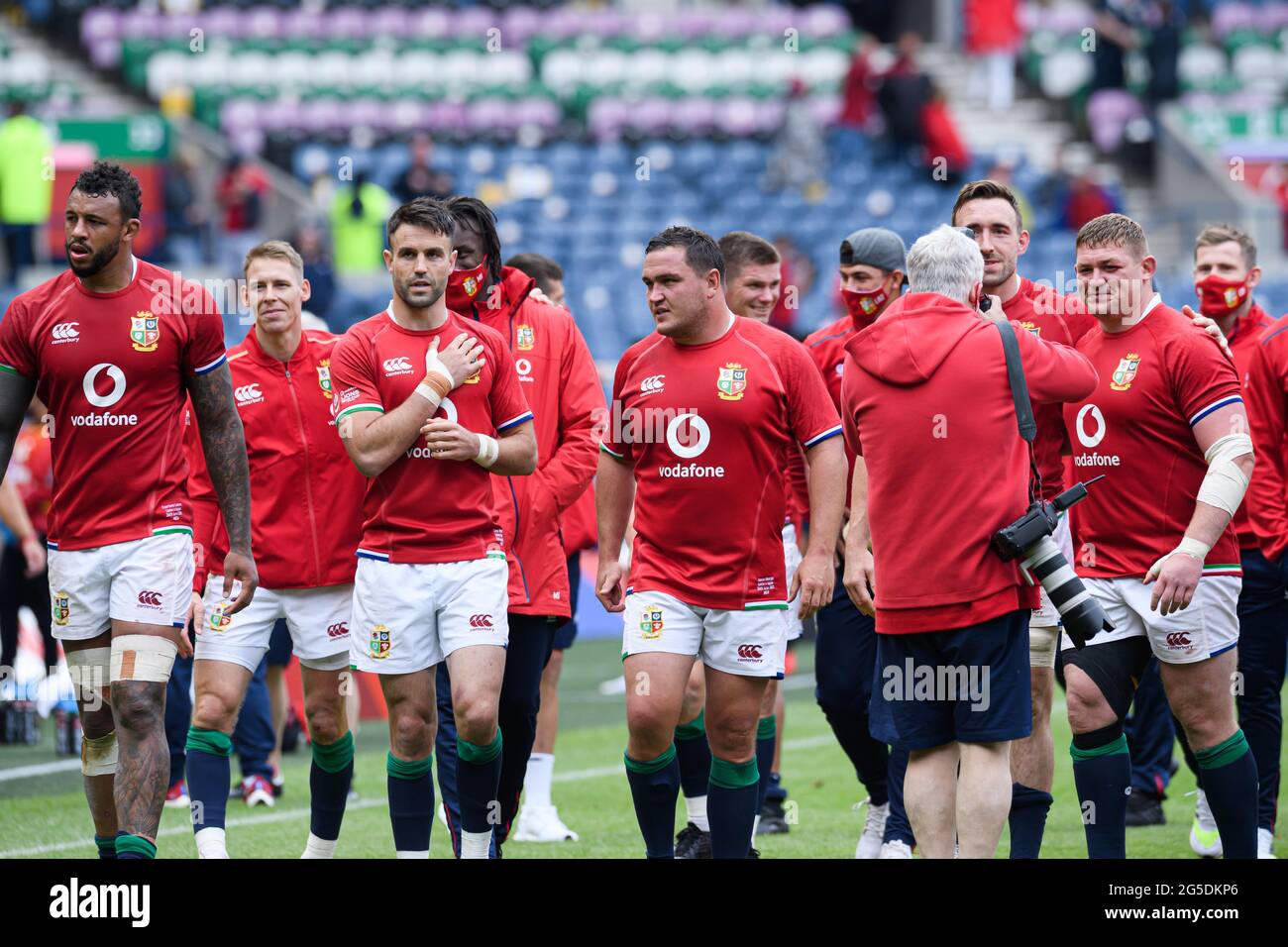 Lions rugby fans hi-res stock photography and images - Alamy
