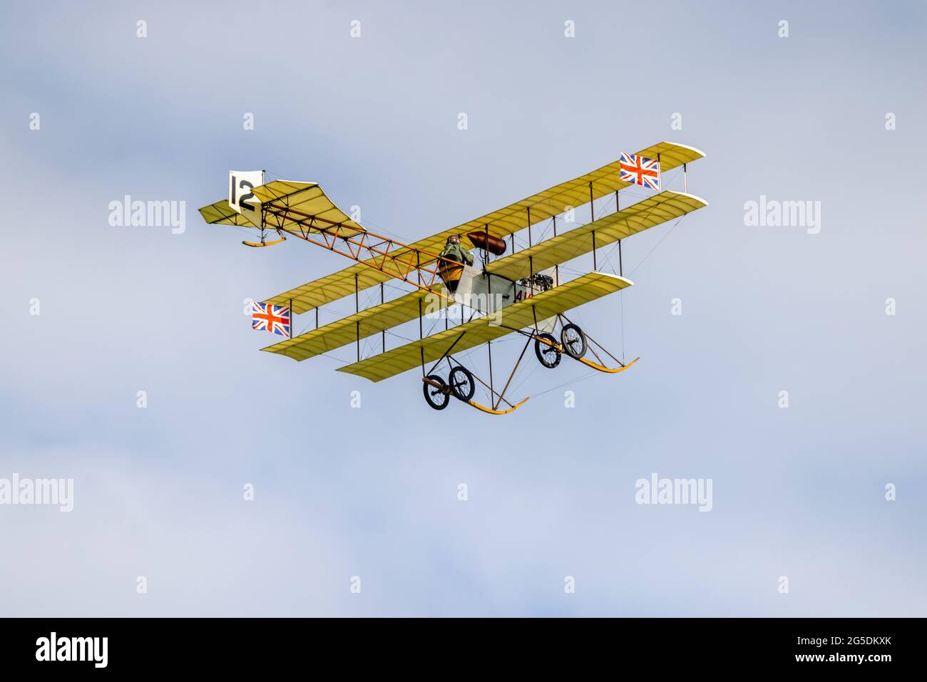 Vintage avro triplane aircraft hi-res stock photography and images - Alamy