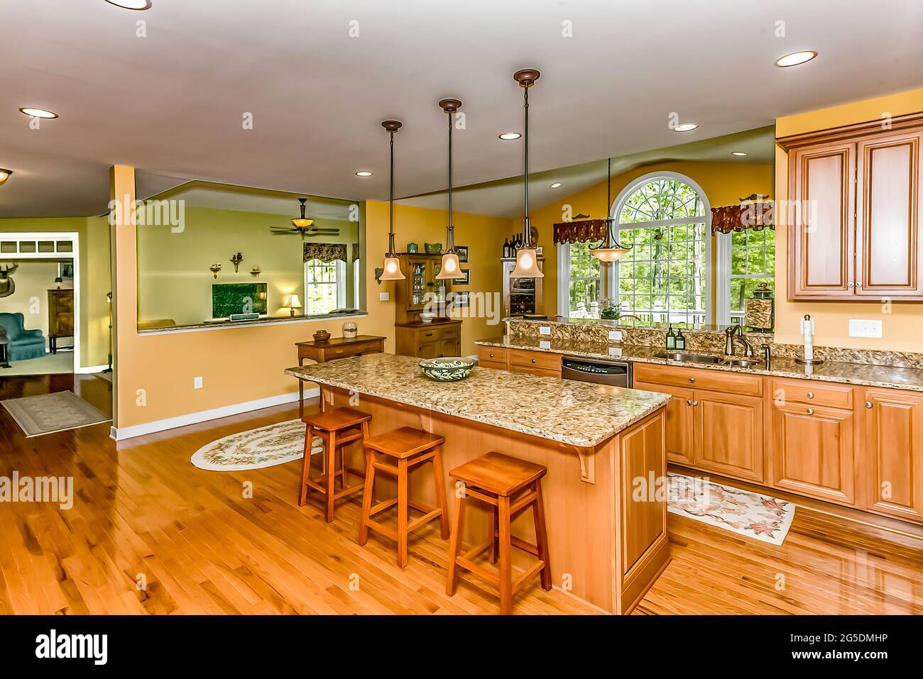 American Kitchen Circa 2016 Stock Photo - Alamy