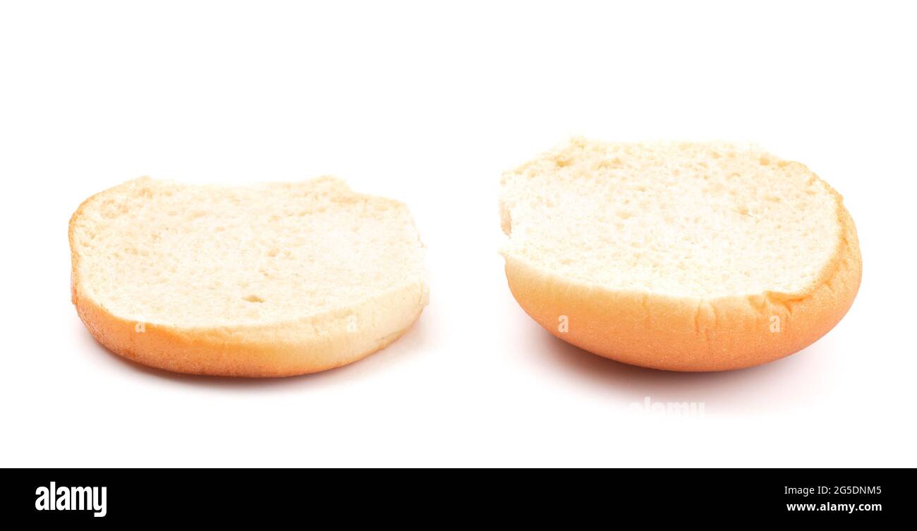 Empty burger bun cut hi-res stock photography and images - Alamy